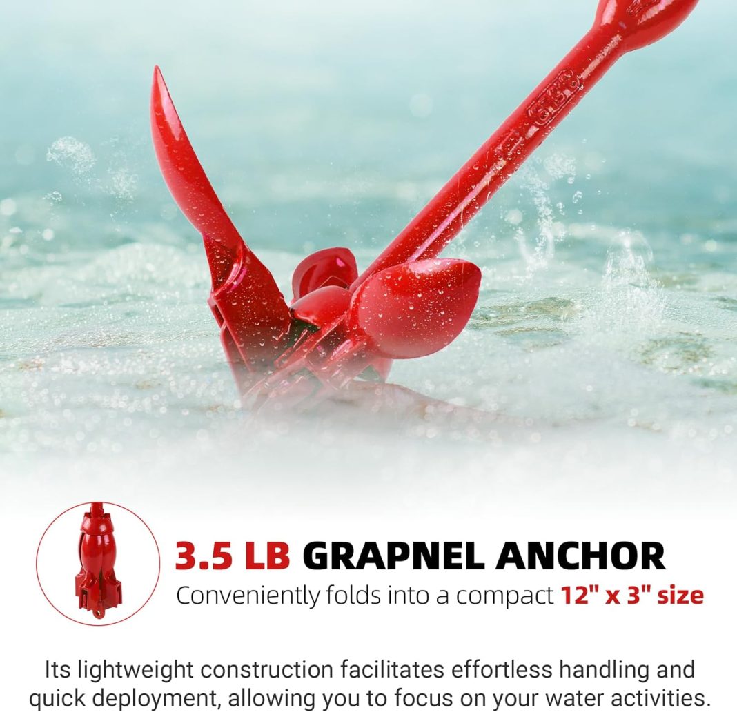 CALPALMY Folding Anchor Review | SUP Board Gear